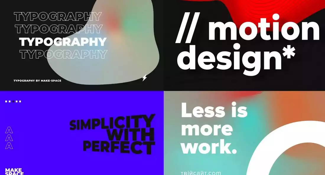 Giant Typography After Effects Text Animation Templates | Design Shack