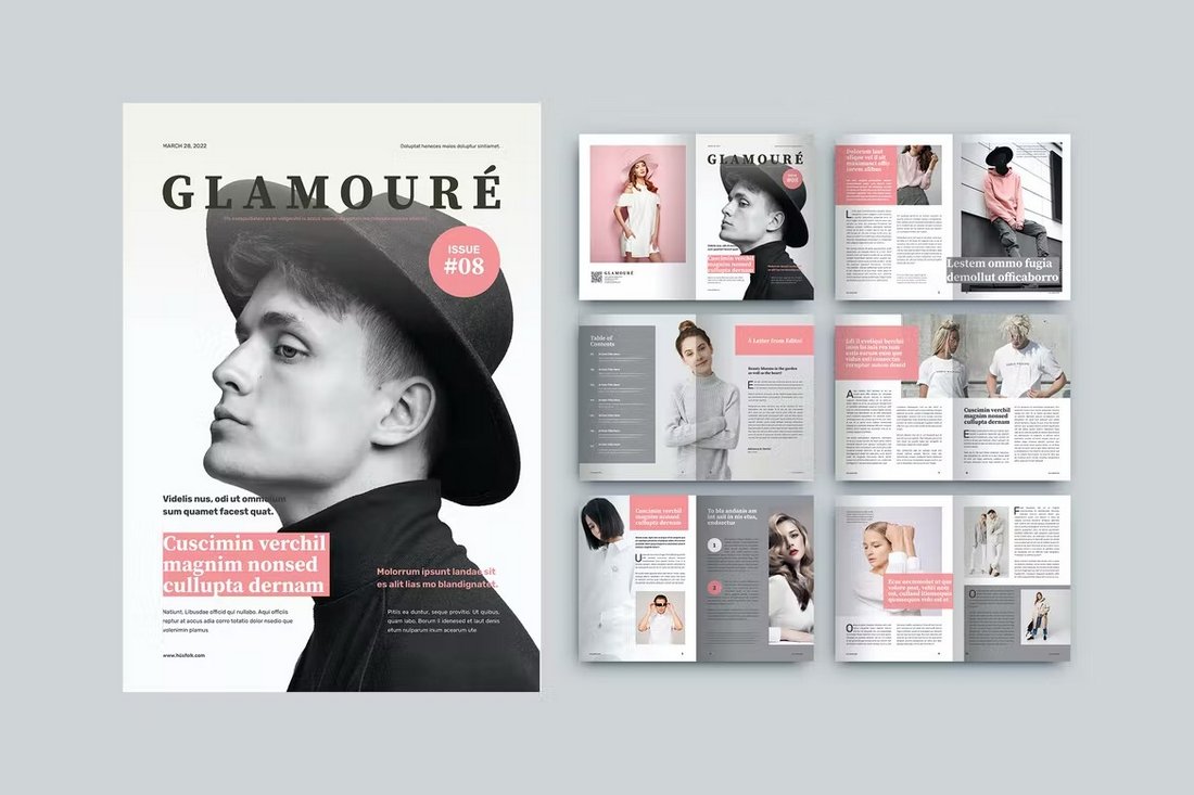 Free InDesign Magazine Template Free Download 40 OFF
