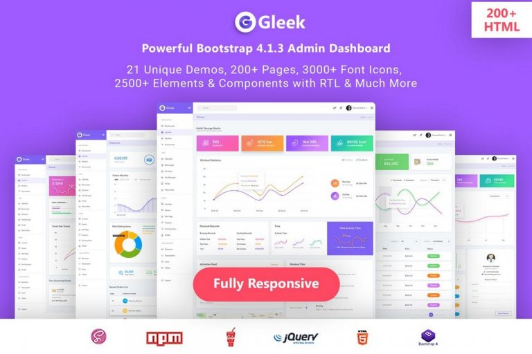 40+ Best Bootstrap Admin Templates of 2025 | Design Shack