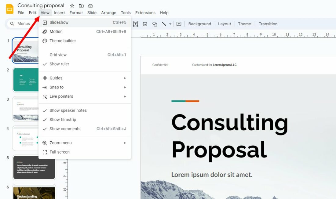 How to Zoom in on Google Slides - Shack Design