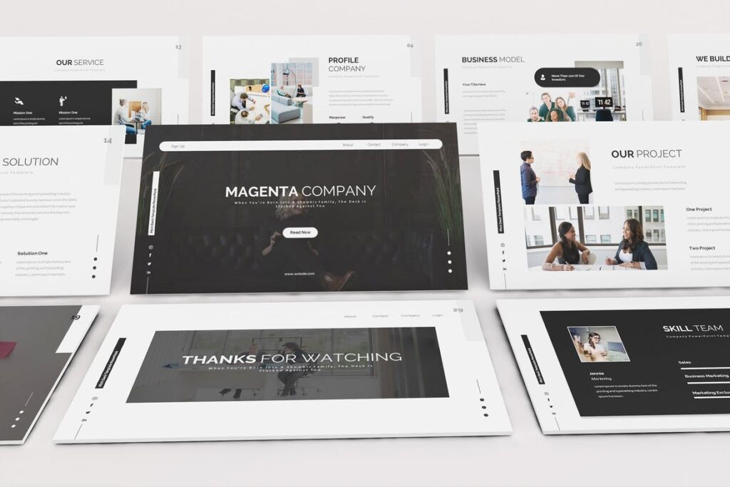 20+ Template Presentasi Pitch Deck untuk Google Slide - desainae.com