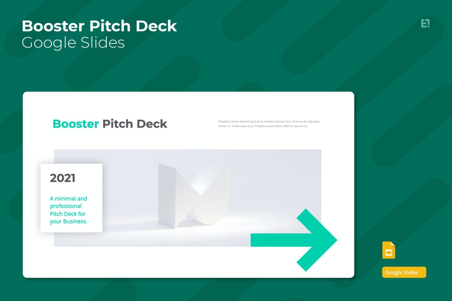 20+ Template Presentasi Pitch Deck untuk Google Slide - desainae.com