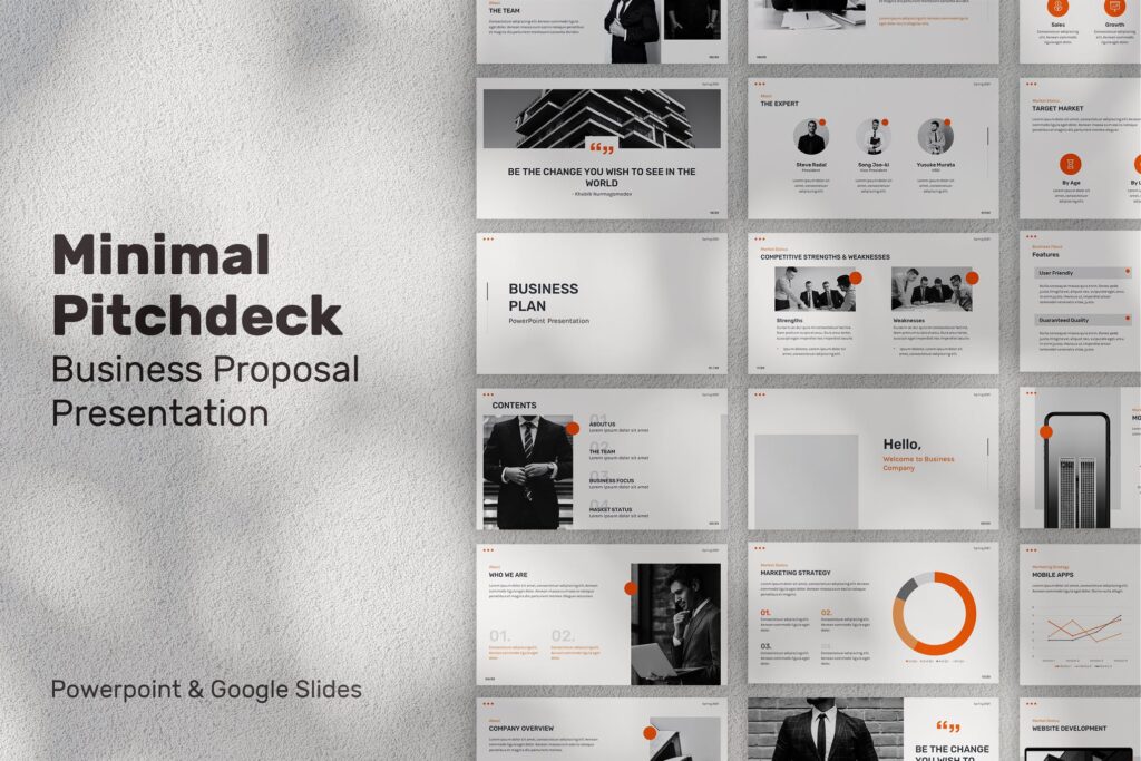 20+ Pitch Deck Presentation Templates for Google Slides – Yes Web Designs