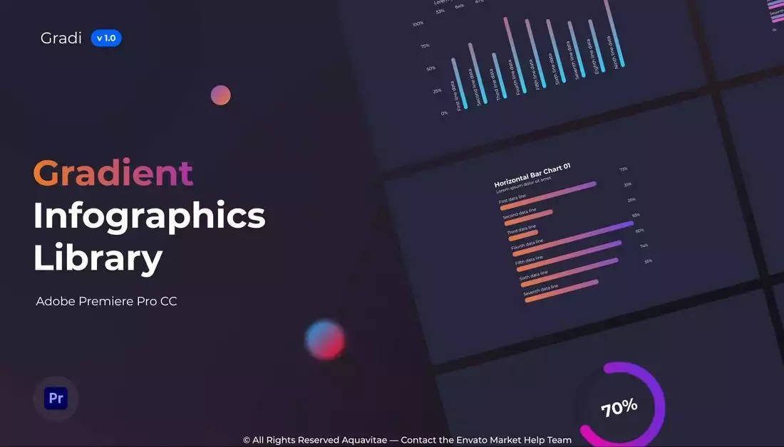 Gradi Gradient Infographics for Premiere Pro | Design Shack