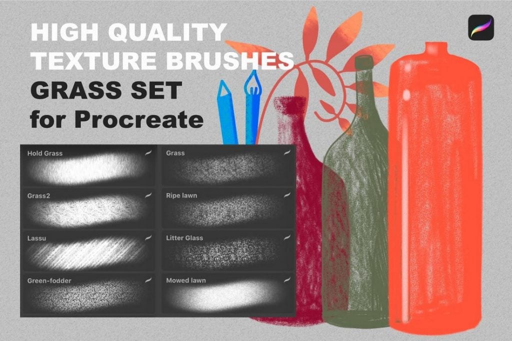 55+ Best Procreate Brushes 2024 (Free & Pro) | Design Shack