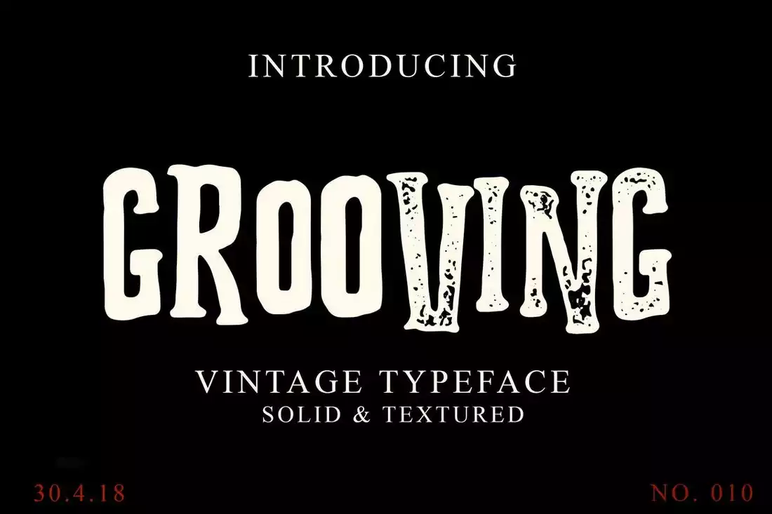 Grooving Vintage Halloween Font | Design Shack