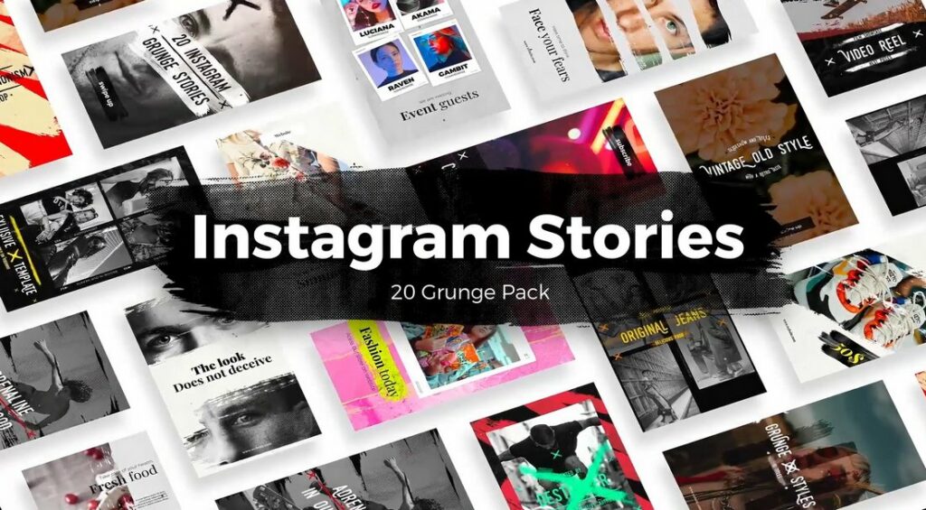 20+ Instagram Video Templates for After Effects (Stories + More ...