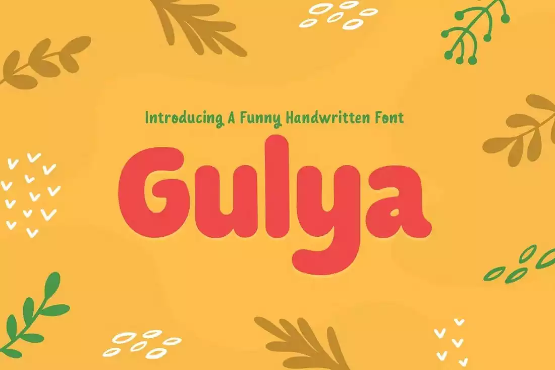Gulya Fun Handwriting Kids Font | Design Shack