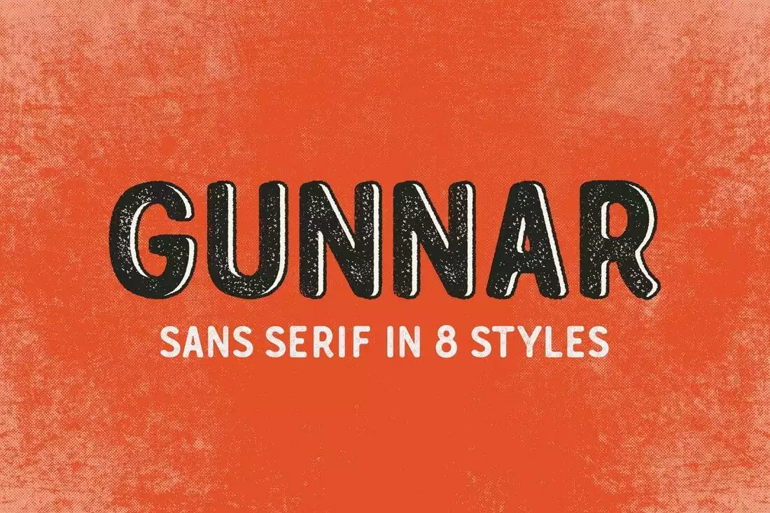 Gunnar Font | Design Shack