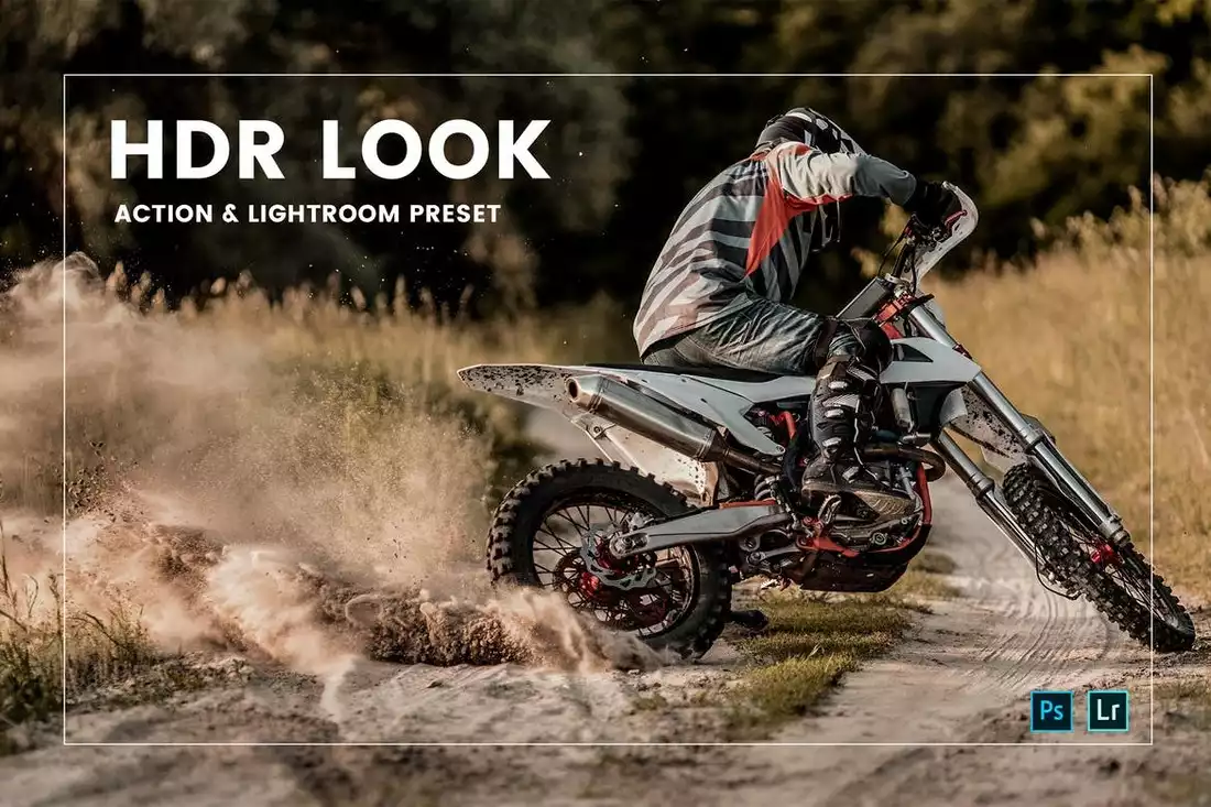 HDR Look Action & Lightroom Preset | Design Shack