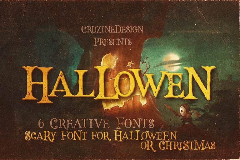 30+ Font Halloween Seram Terbaik 2024 - desainae.com