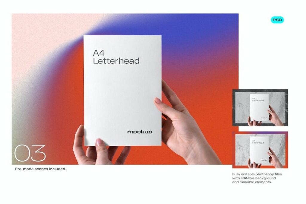 Más de 30 plantillas de maquetas con membrete (gratis y profesionales) - Robert Pineda