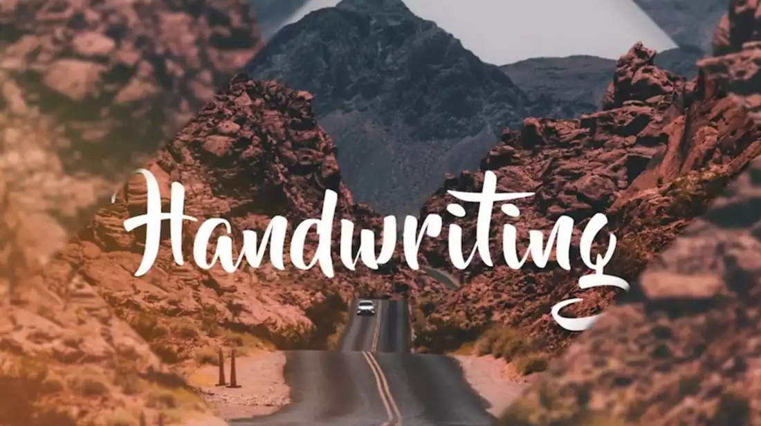 Handwriting Typography Slideshow for After Effects | Design Shack