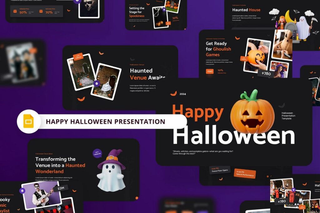 20+ Spooky Halloween Google Slides Templates & Themes | Design Shack