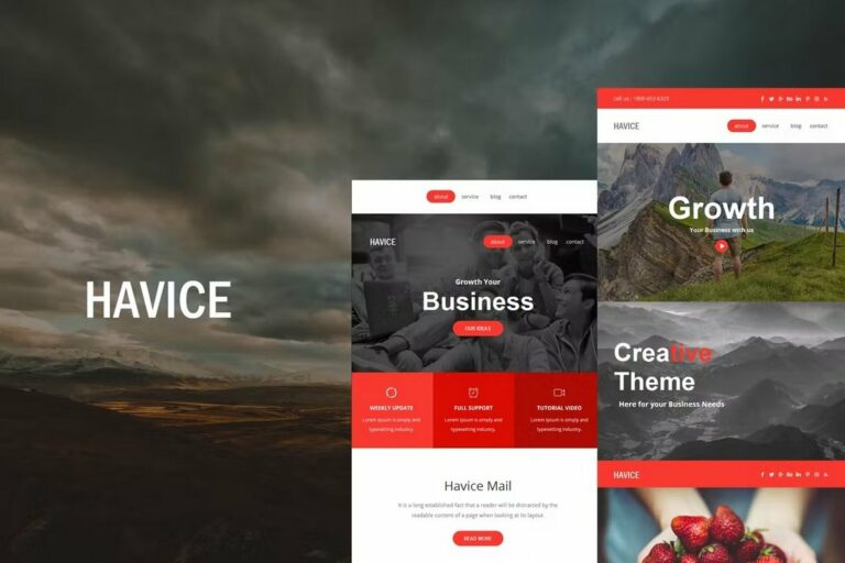 20+ Best Business Email Newsletter Templates (With Modern Responsive ...