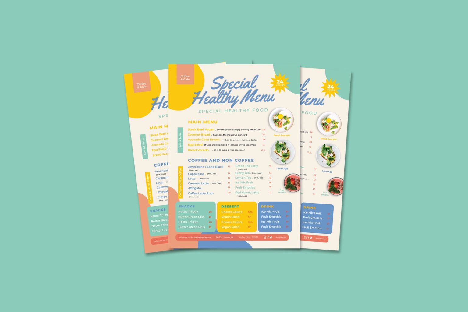 65+ Best Food & Drink Menu Templates 2025 | Design Shack