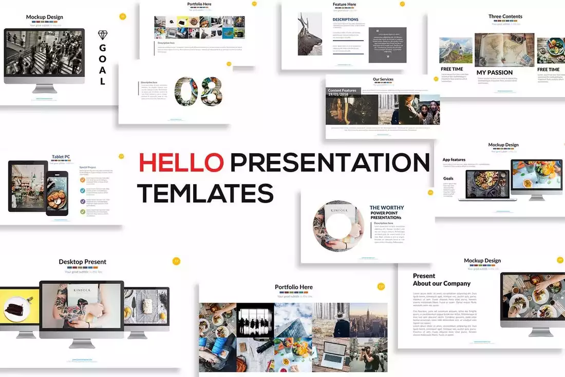 Hello Animated Powerpoint Presentation | Design Shack