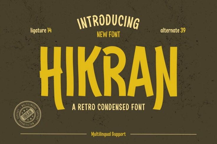 80+ Best Condensed & Narrow Fonts of 2023 | Design Shack