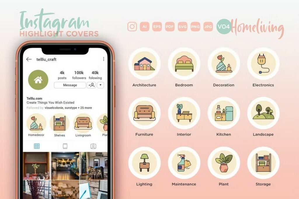 35+ Best Instagram Story Highlight Icons (Free + Pro) | Design Shack