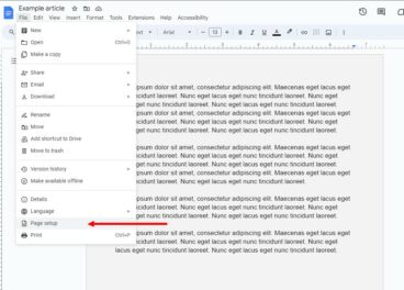 How to Change & Adjust Margins in Google Docs | Design Shack