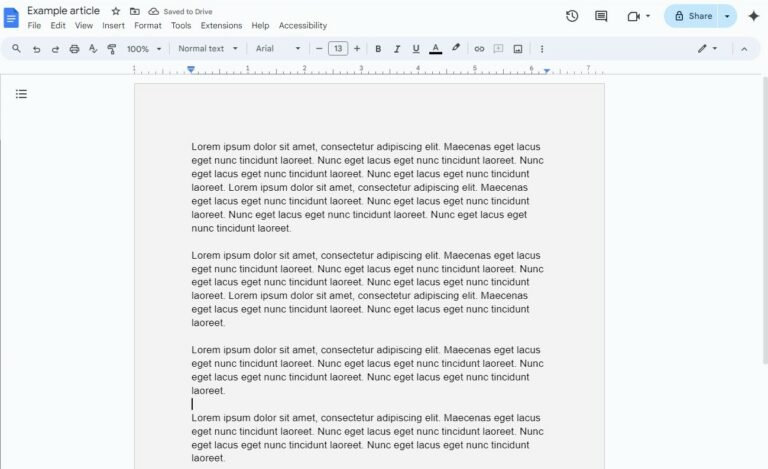 How to Change & Adjust Margins in Google Docs | Design Shack