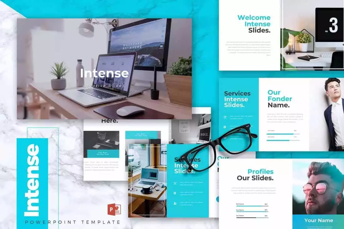 INTENSE Pitch Deck Template | Design Shack
