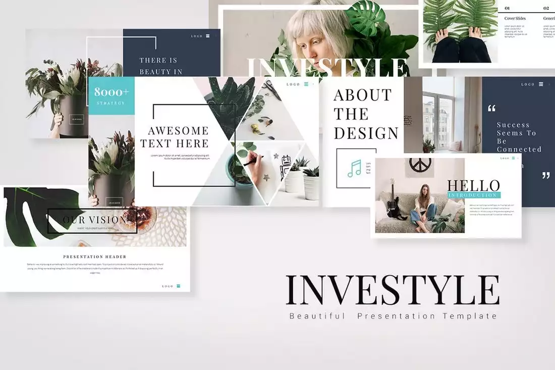 INVESTYLE Elegant Google Slides Template | Design Shack