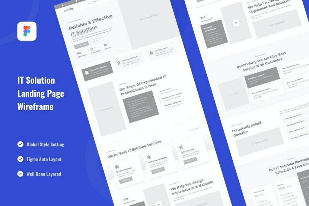 40+ Website Wireframe Templates (For Sketch, Photoshop + More) - Shack ...