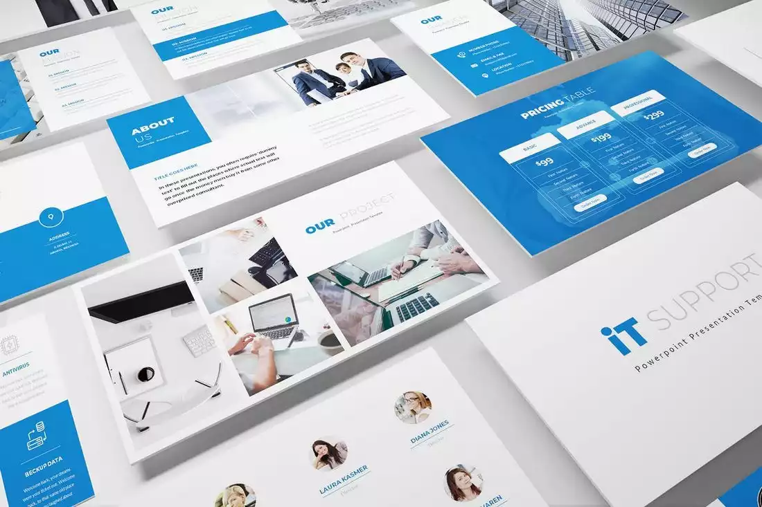 IT Support Presentation Template | Design Shack
