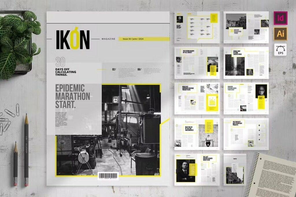 20+ Best Magazine Templates With Modern + Creative Cover Layouts ...