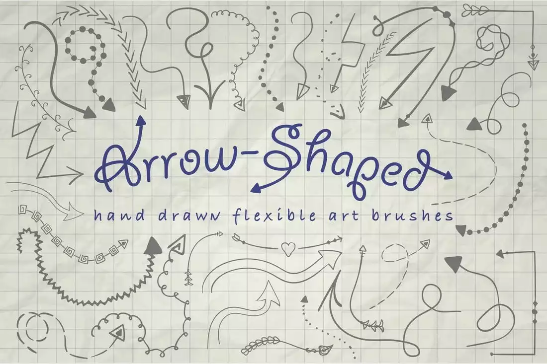 Illustrator Arrow-Shaped Art Brushes | Design Shack