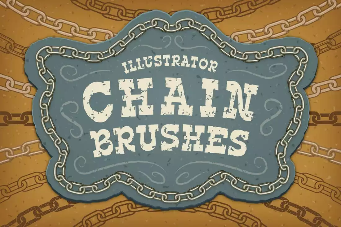 Illustrator Chain Brushes | Design Shack