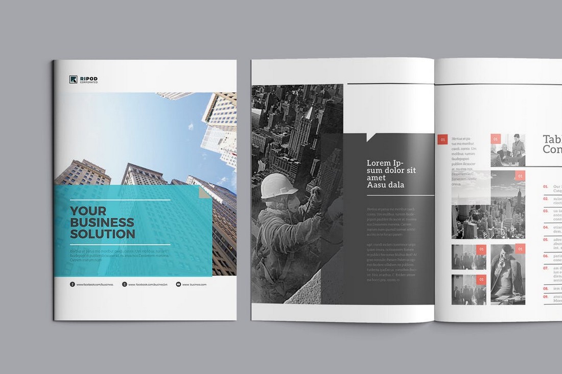 70 Modern Corporate Brochure Templates Design Shack