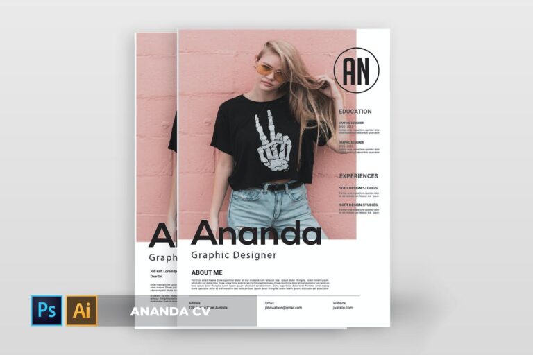 30+ Best InDesign Resume Templates (INDD CV Templates) | Design Shack