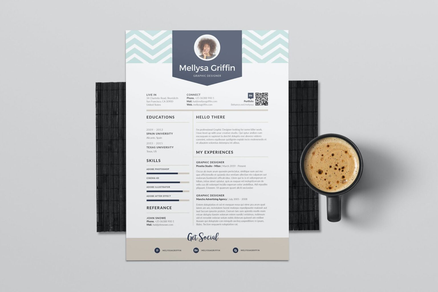 30+ Best InDesign Resume Templates (INDD CV Templates) | Design Shack