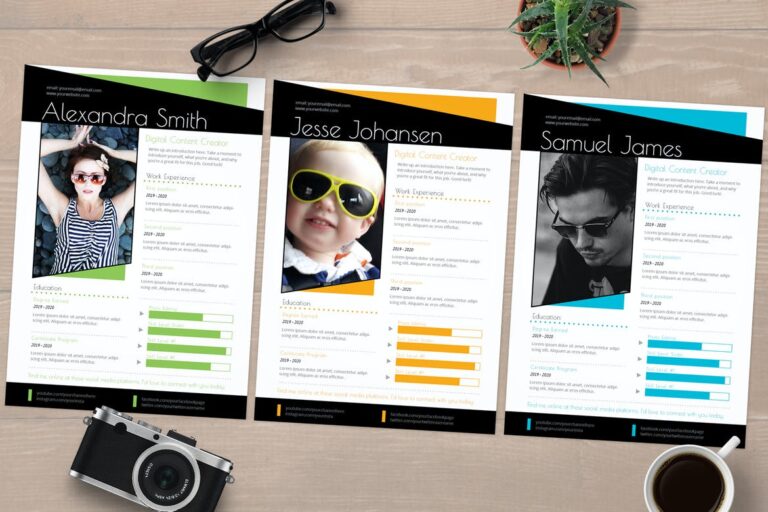 30+ Best InDesign Resume Templates (INDD CV Templates) | Design Shack