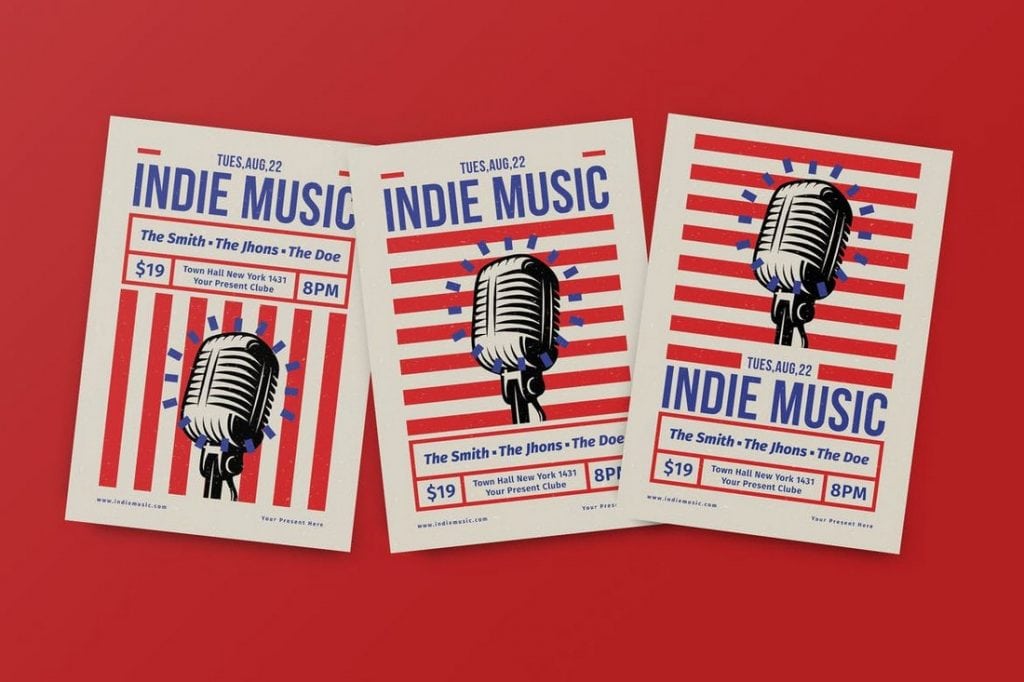 35+ Best Music & Band Flyer Templates – Yes Web Designs