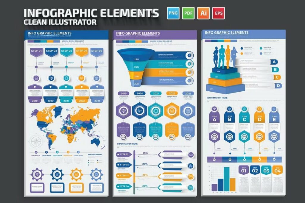 70+ Best Infographic Templates (Word, PowerPoint & Illustrator) 2024 ...