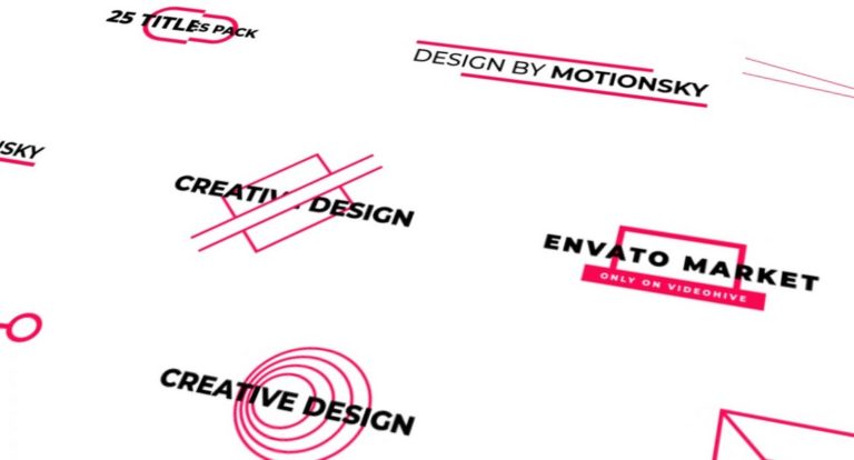 35+ Best After Effects Title Templates 2021 | Design Shack