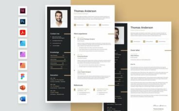 20+ Best Figma Resume & CV Templates | Design Shack