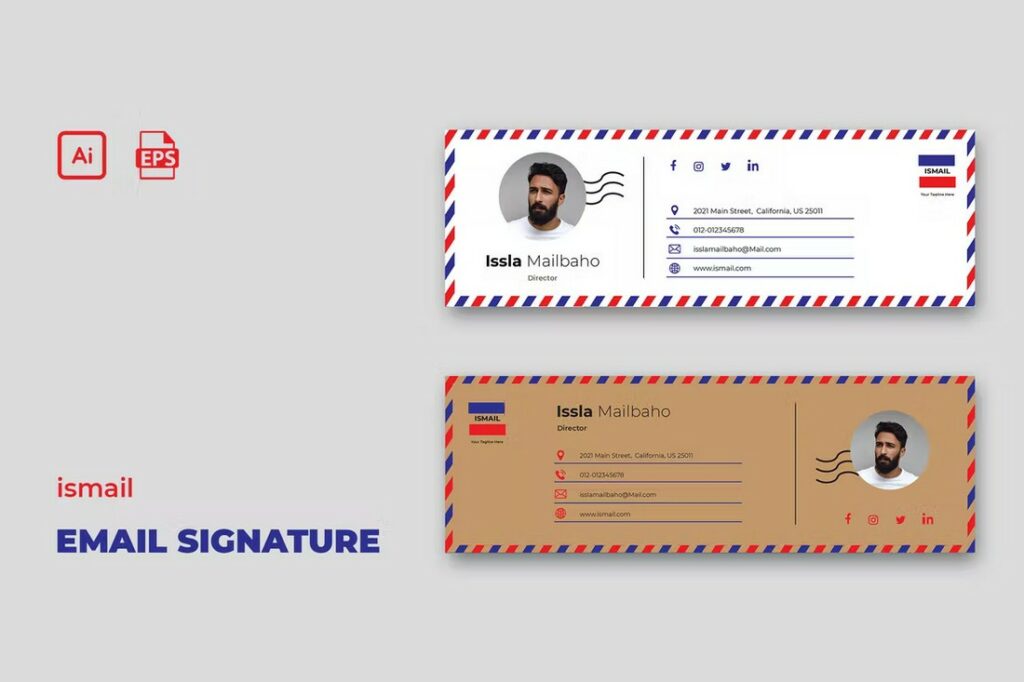 20+ Best Professional Email Footer Signature Templates (+ Free Tips ...