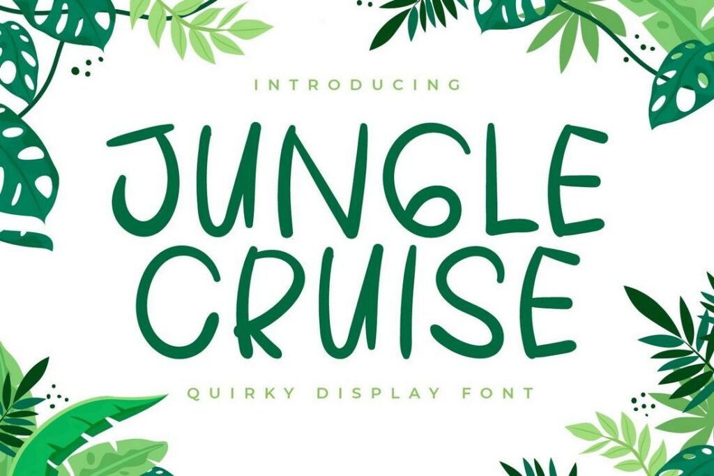 25+ Best Jungle & Safari Fonts for Forest-Themed Designs | Design Shack