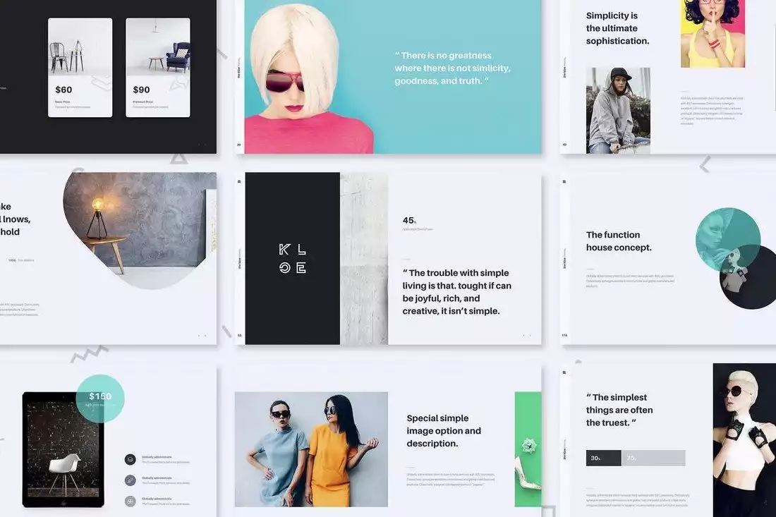KLOE Minimal & Creative Template | Design Shack