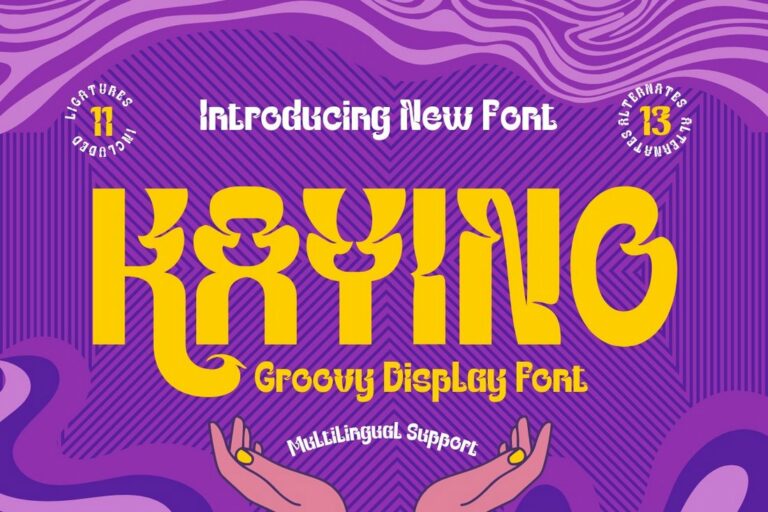 35+ Best Psychedelic Fonts in 2024 (Free & Pro) | Design Shack