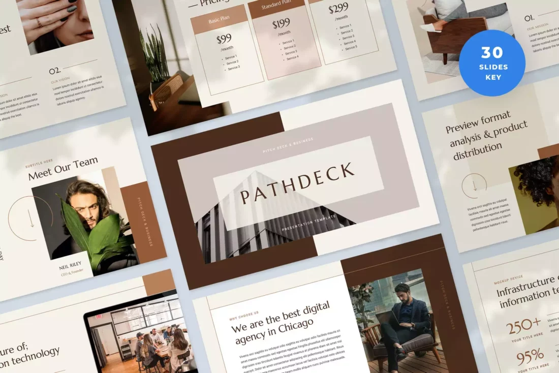 Pathdeck Keynote Business Template | Design Shack