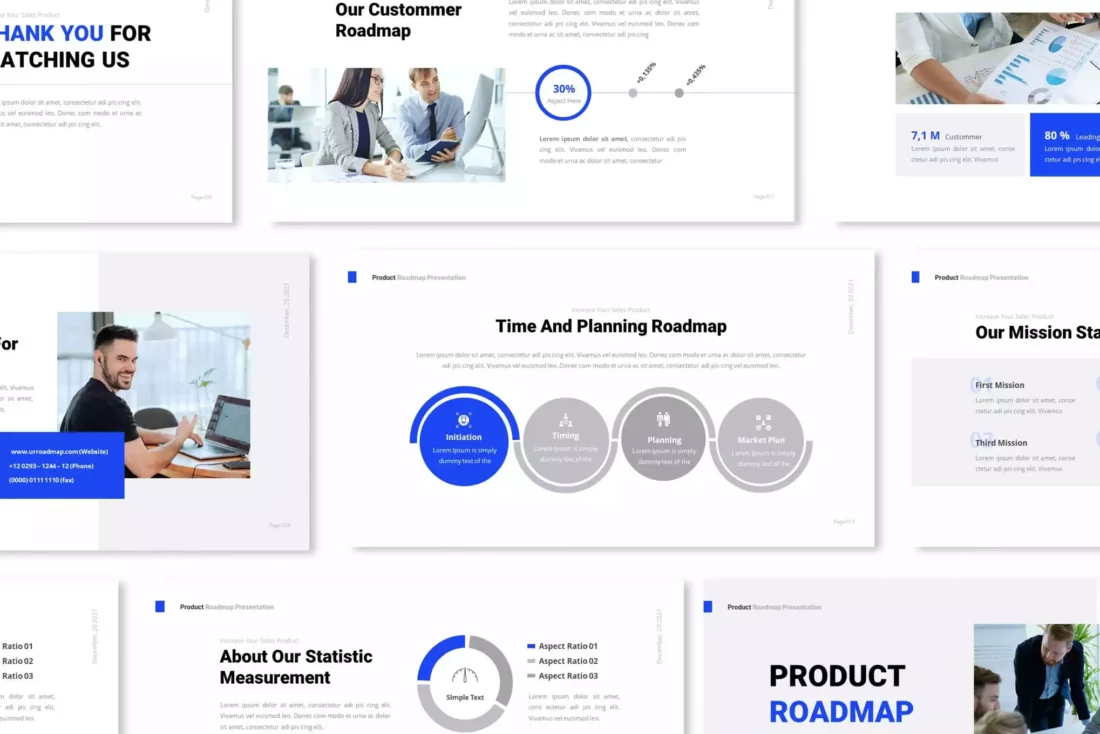 Product Roadmap Presentation Template | Design Shack