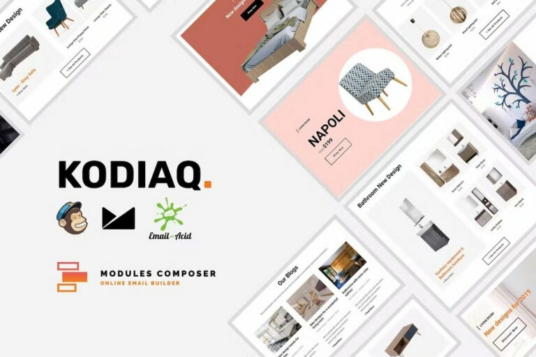 60+ Modern Responsive Email Templates 2025 | Design Shack