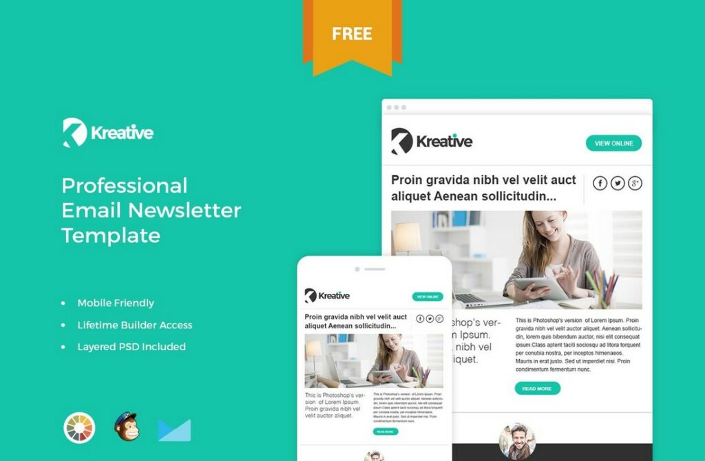 60+ Modern Responsive Email Templates 2025 | Design Shack