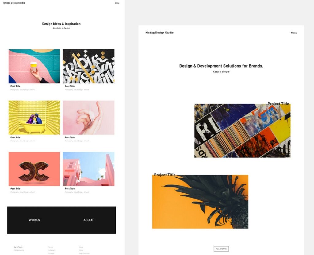 15+ Alat & Template Situs Web Portofolio Gratis Terbaik pada tahun 2022 ...