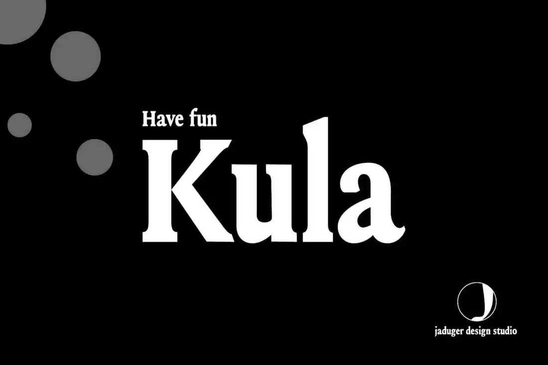 Kula Modern Slab Serif Font | Design Shack